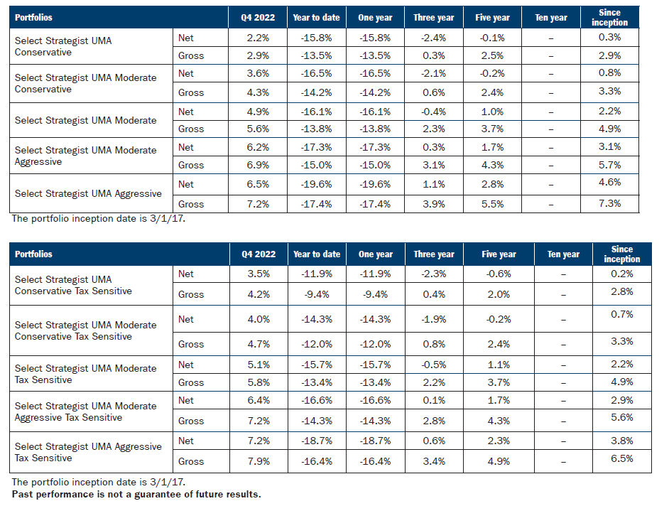 Select Strategist UMA Portfolios | Ameriprise Financial